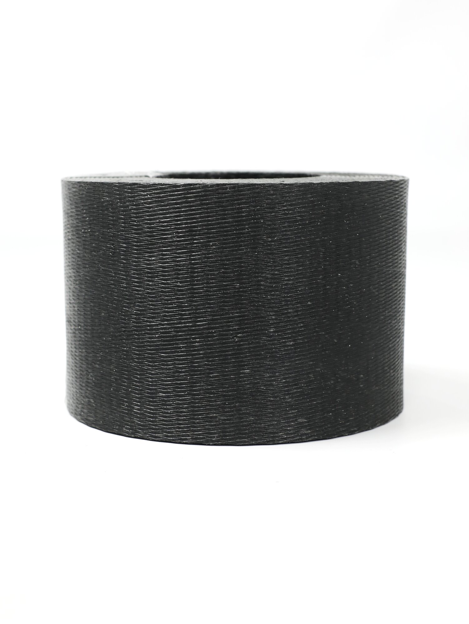 Лента бордюрная садовая 3 мм 15 см*10 м "Плетеный бамбук", черная