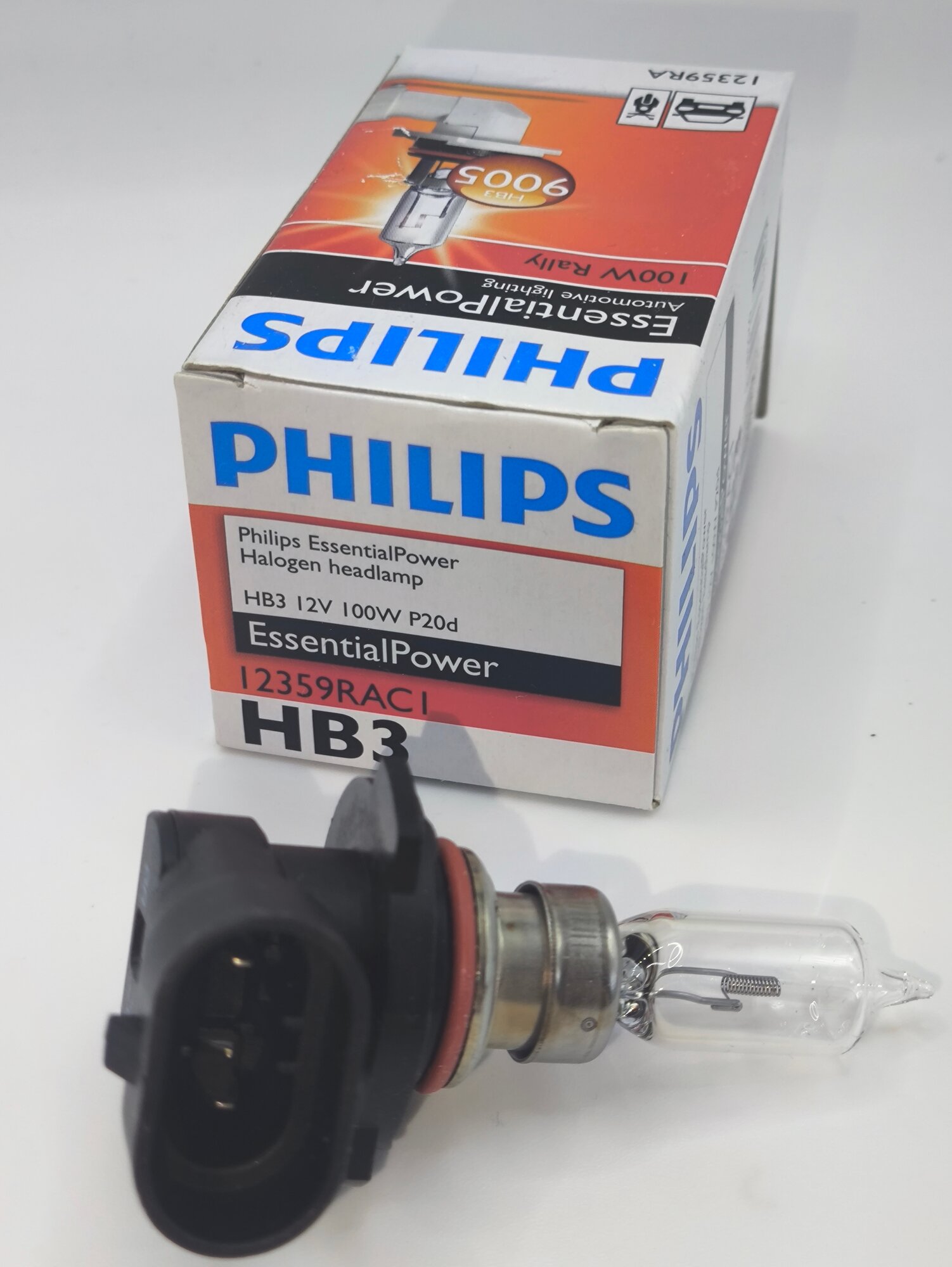 Лампа автомобильная галогенная Philips 9005PRC1 HB3 100W Rally 1 шт.
