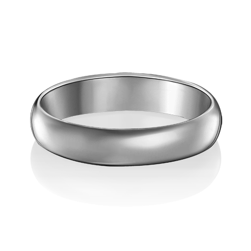 Кольцо, белое золото, 585 проба