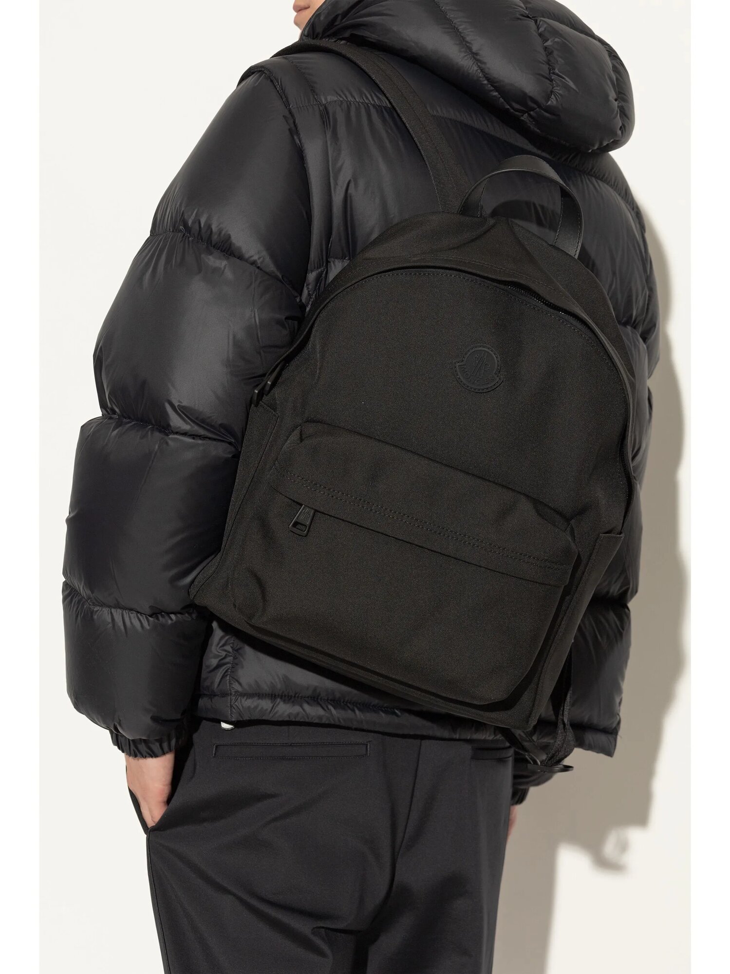 Рюкзак Moncler, черный — фото 1