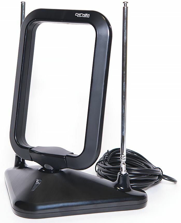 Антенна Сигнал SAI-631 комнатная DVB-T2 и ДМВ активная