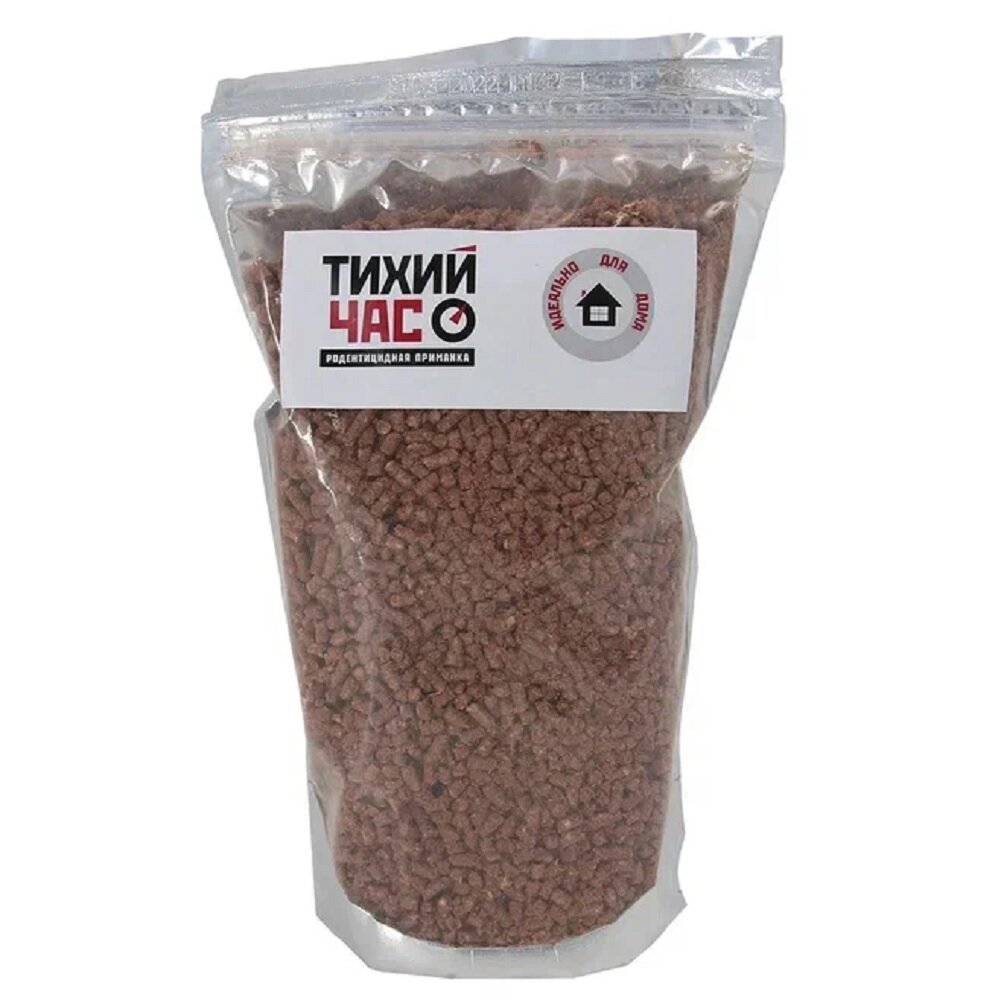 Средство родентицидное гранулированное "Тихий Час", 500 г - 1 шт