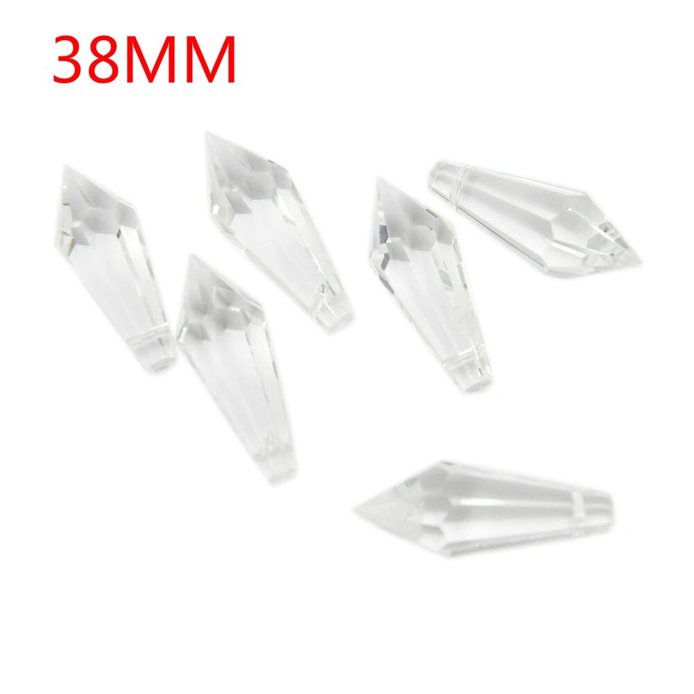 Хрустальные подвески-призмы для люстры 50pcs, 38mm