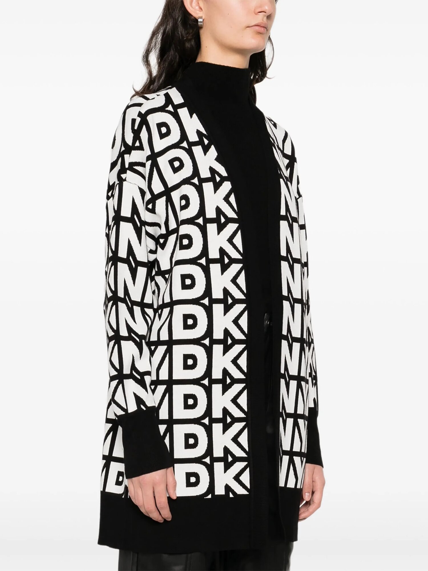 Кардиган DKNY, размер 42, black/black — фото 1