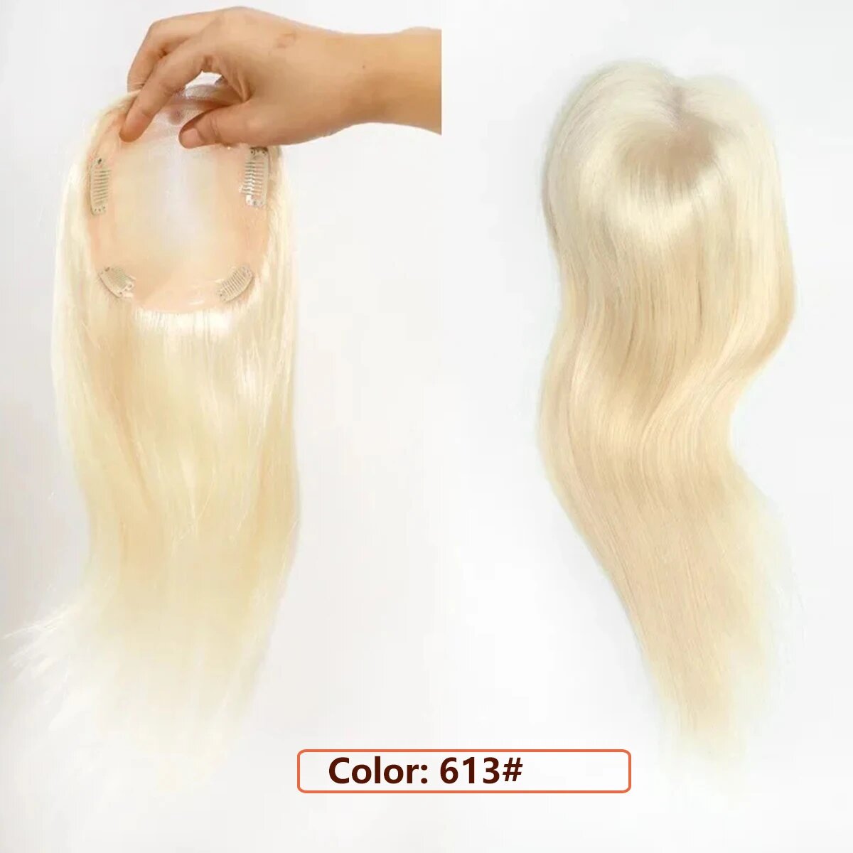 Накладные пряди из индийских волос CC YOUNG Highlight 613 #, 16 дюймов