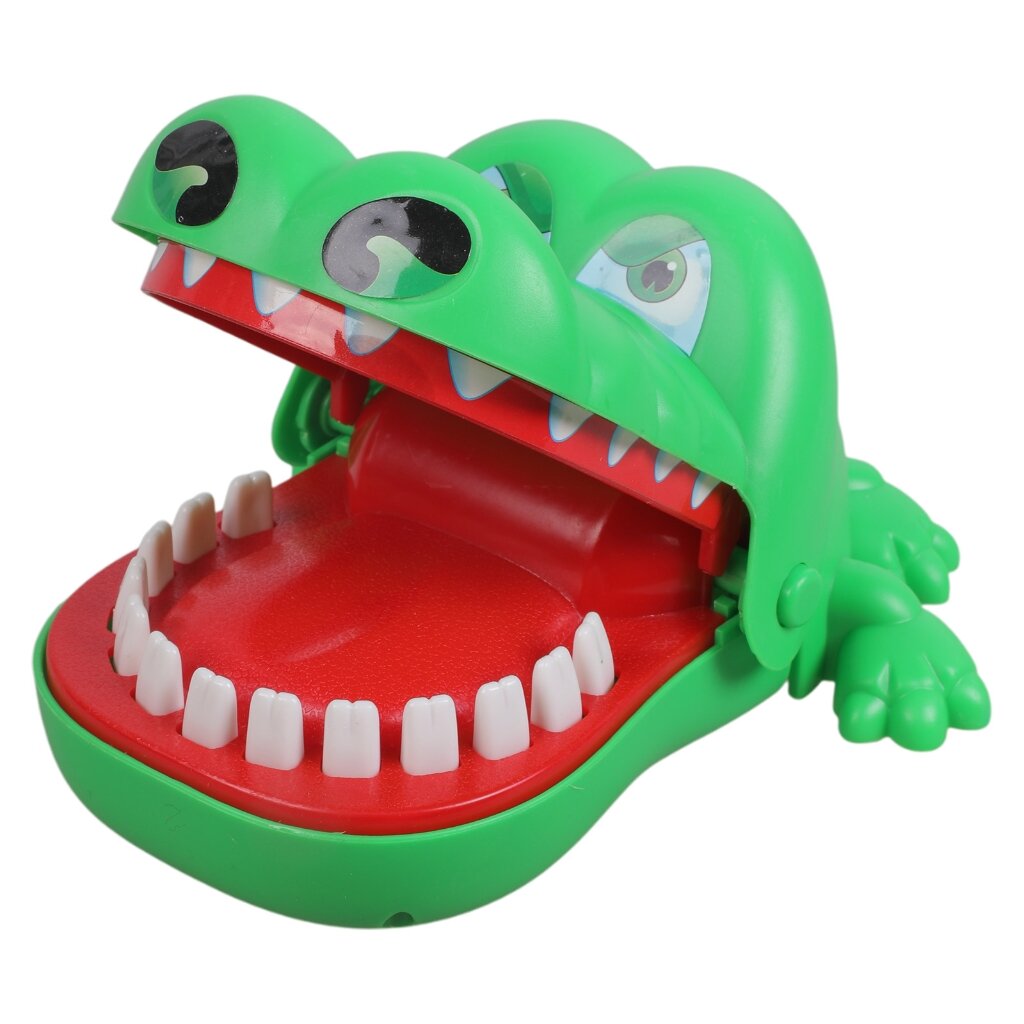 Игрушечная игра "Зубы крокодила" для детей в возрасте от 4 лет и старше Случайный Укус Новинка, Игрушка "Крокодил Кусает палец Стоматолога"