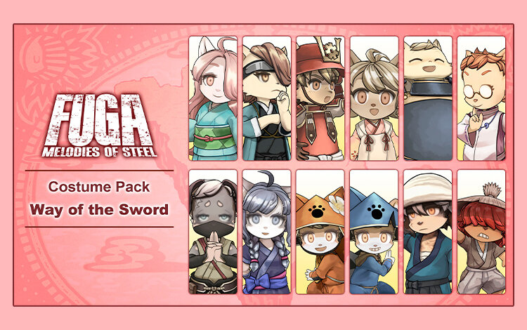 Fuga: Melodies of Steel - Way of the Sword Costume Pack (Steam; PC; Регион активации Все регионы)