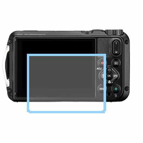Скрин Мобайл защитный экран для фотоаппарата Pentax WG-8 из нано стекло 9H