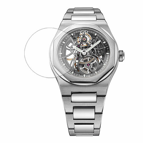 Скрин Мобайл защитный экран для часов Girard Perregaux Laureato 81015-11-001-11A из гидрогелевая плёнка прозрачная