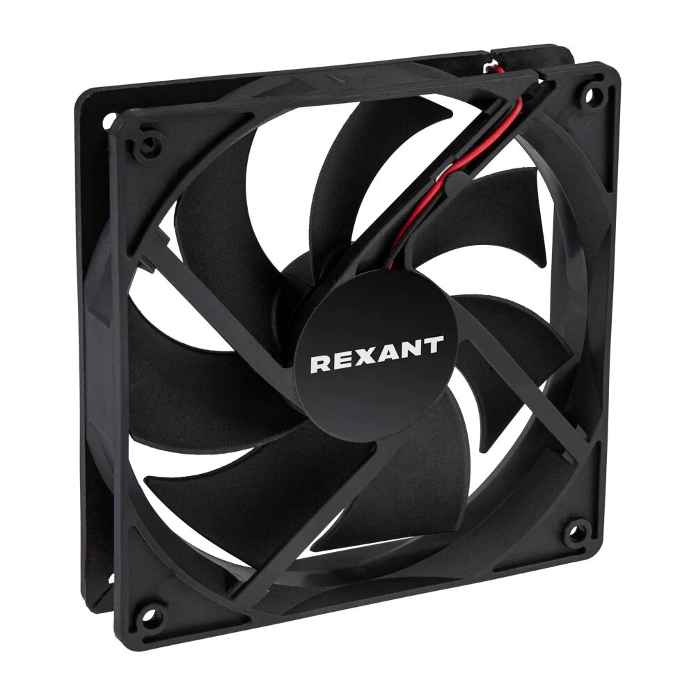 Осевой вентилятор REXANT RXх25 мм DC 12 В 120x120