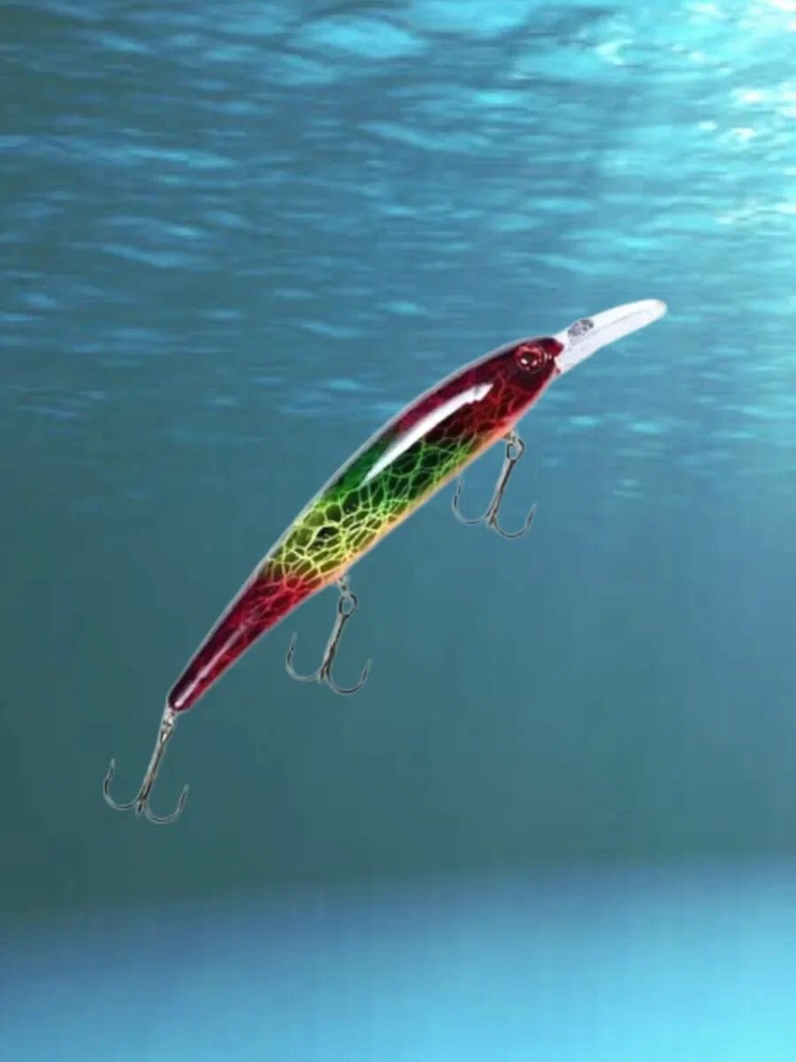 Воблер Bandits Lures "Shallow Walleye", 17.5 г, 12 см, Оригинал #OL158. для ловли окуня, судака и щуки