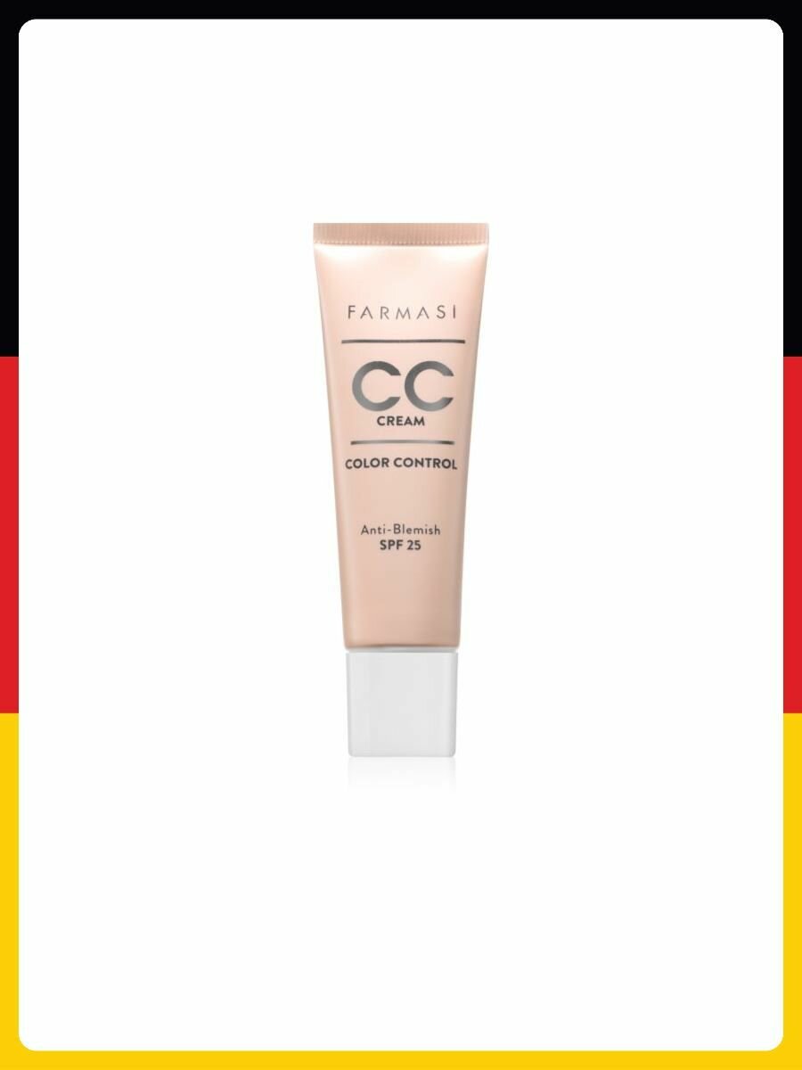 CC-крем Farmasi Color Control Brightening CC Cream SPF 25 02 Light To Medium, 30 мл