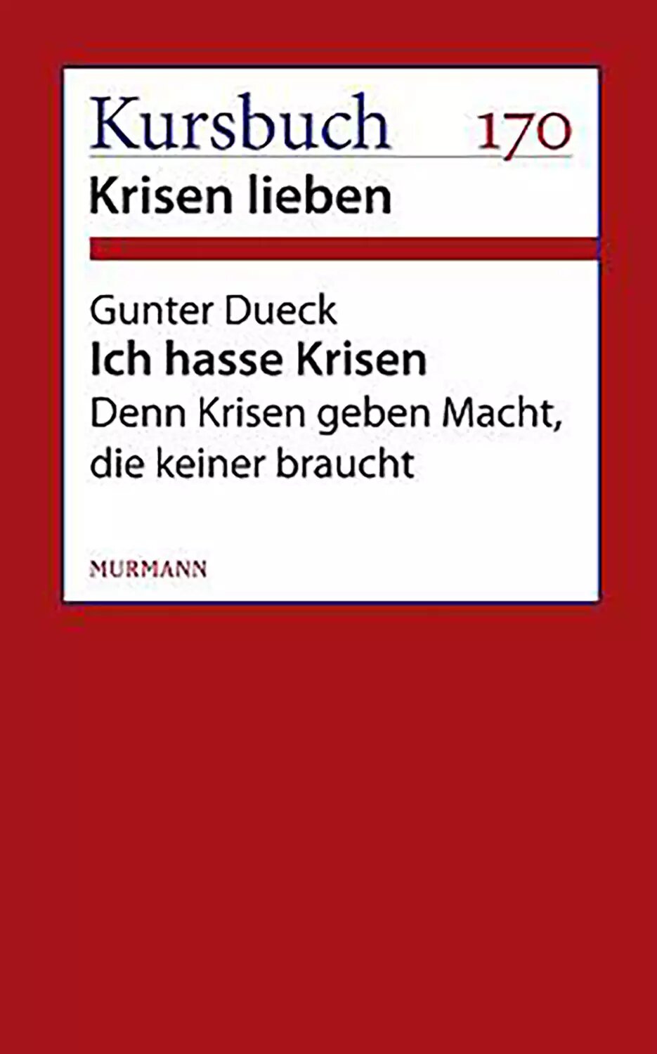 Ich hasse Krisen [Цифровая книга]
