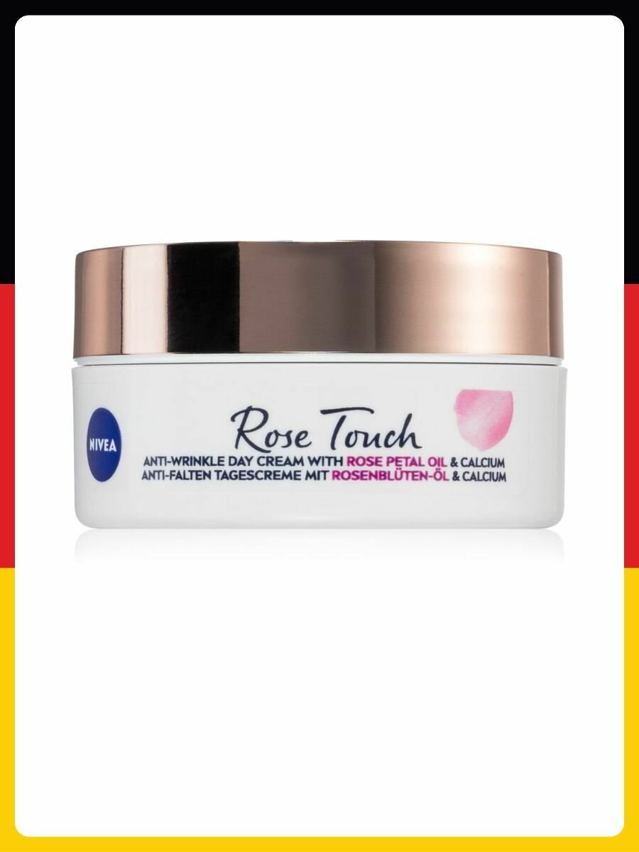 Крем для ухода за кожей Nivea Rose Touch Anti-Wrinkle Day Cream, 50 мл
