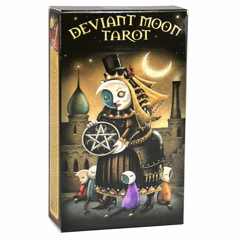 Deviant Moon Tarot Card/ Таро Злой Луны/ 78 шт/ 10X6CM