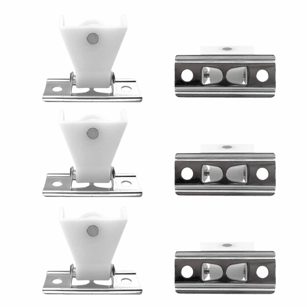 1 комплект из 6 аксессуаров для занавесок с бамбуковым шкивом для занавесок