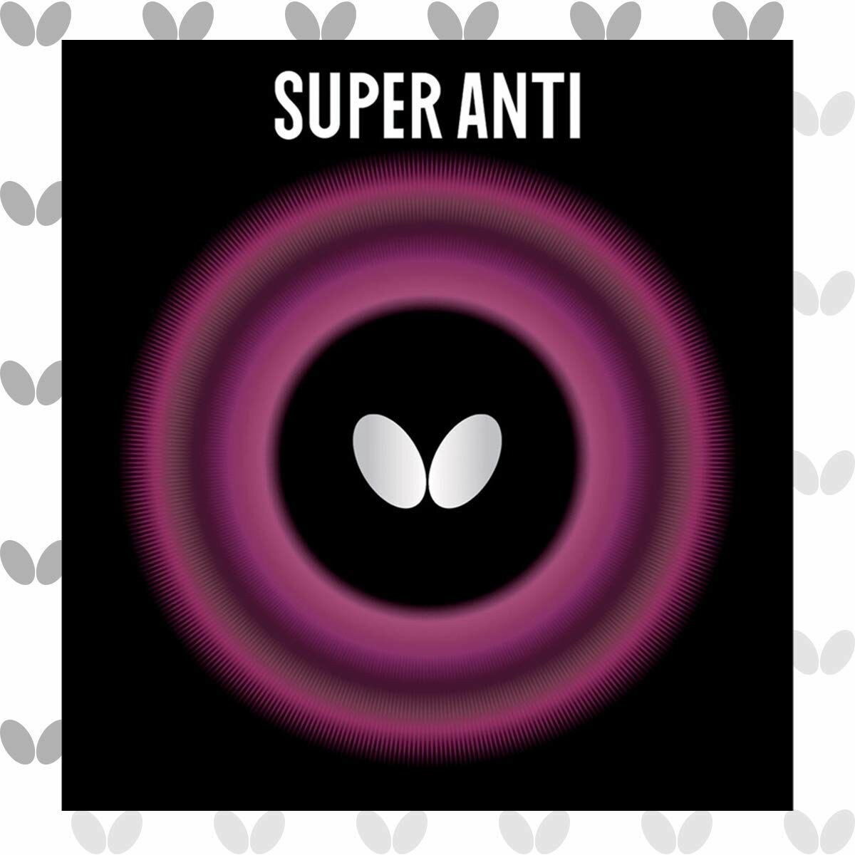 Накладка для настольного тенниса BUTTERFLY Super Anti 1.3mm red