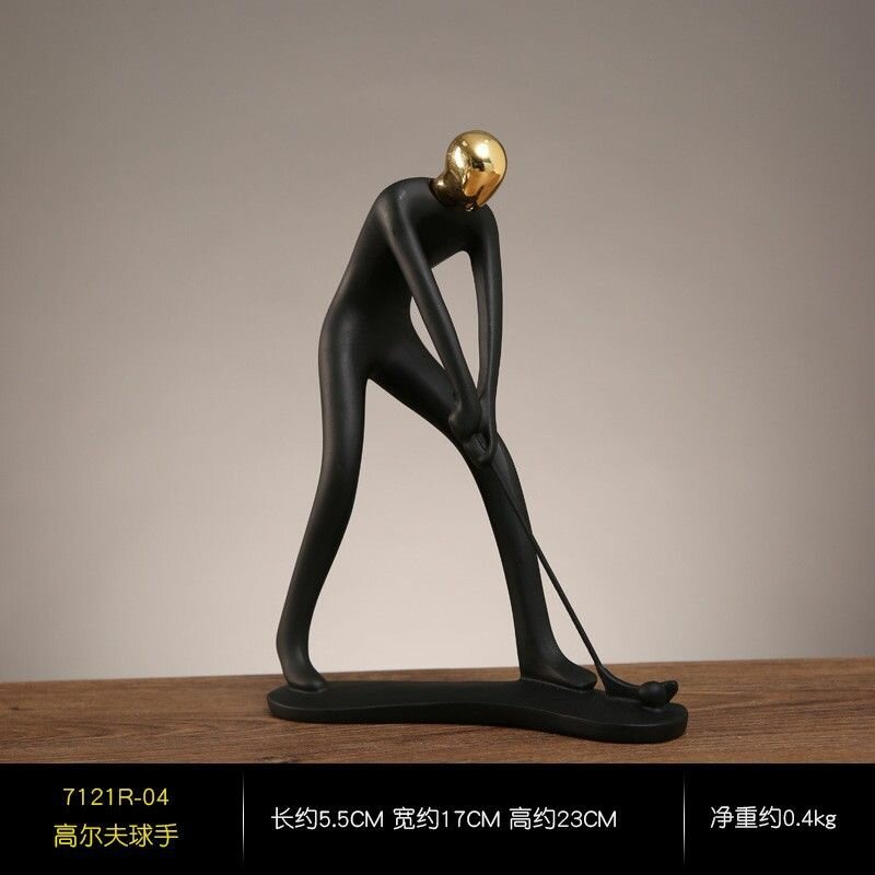 Фигурка спортсмена теннисист
