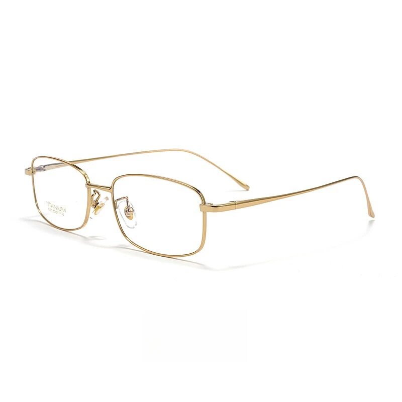 Мужские очки YIMARUILI 8027T, оправа Gold