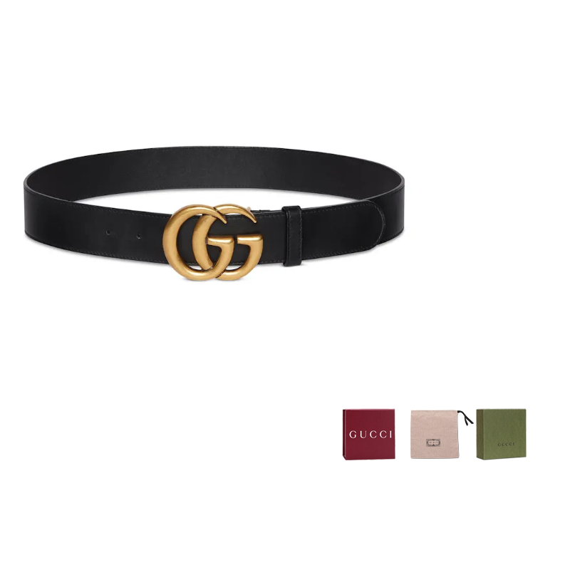 GUCCI Gg Buckle Belt 85