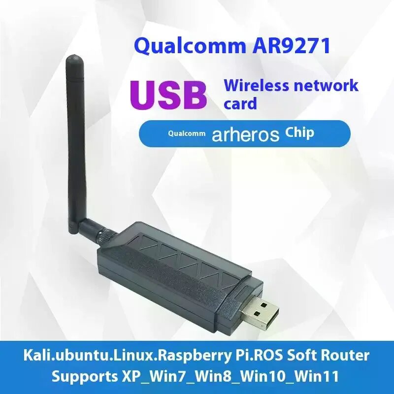 USB Wi-Fi адаптер 150 Мбит/с, встроенная антенна — фото 1