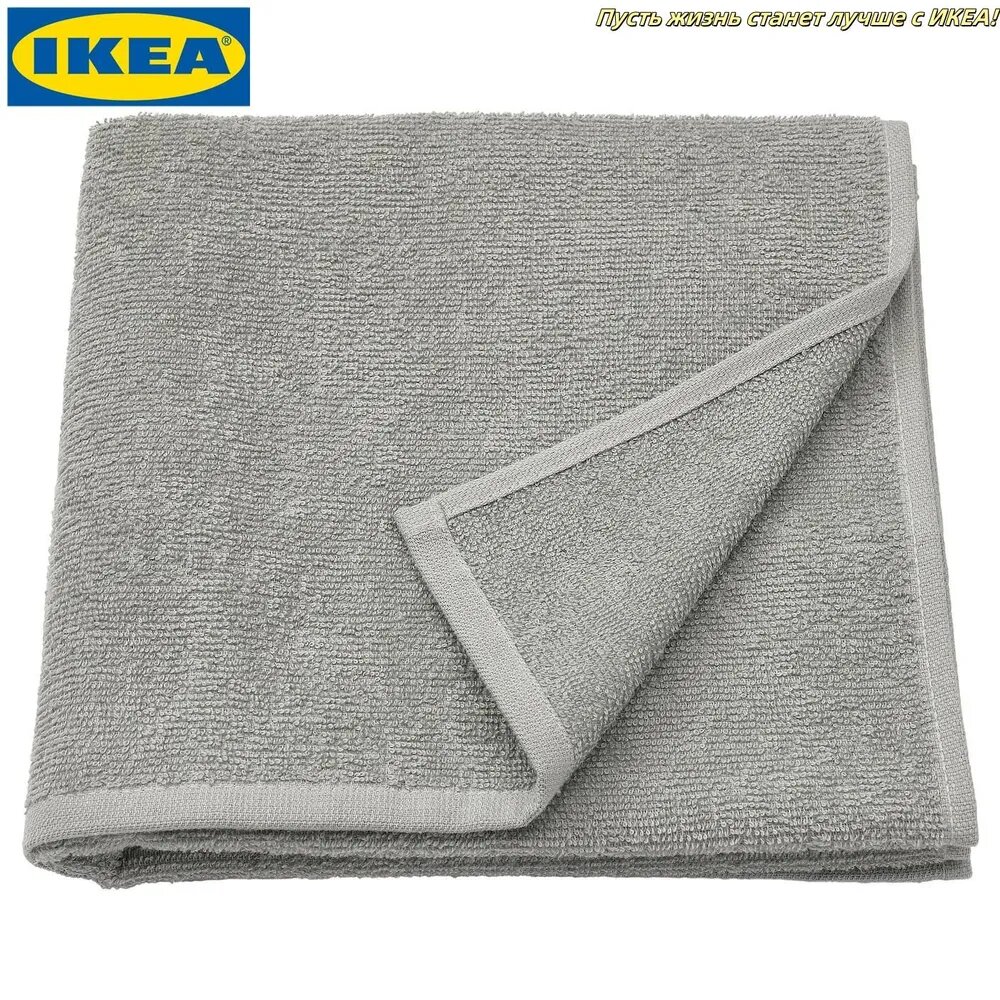IKEA Полотенце банное, Хлопок, 55x120 см