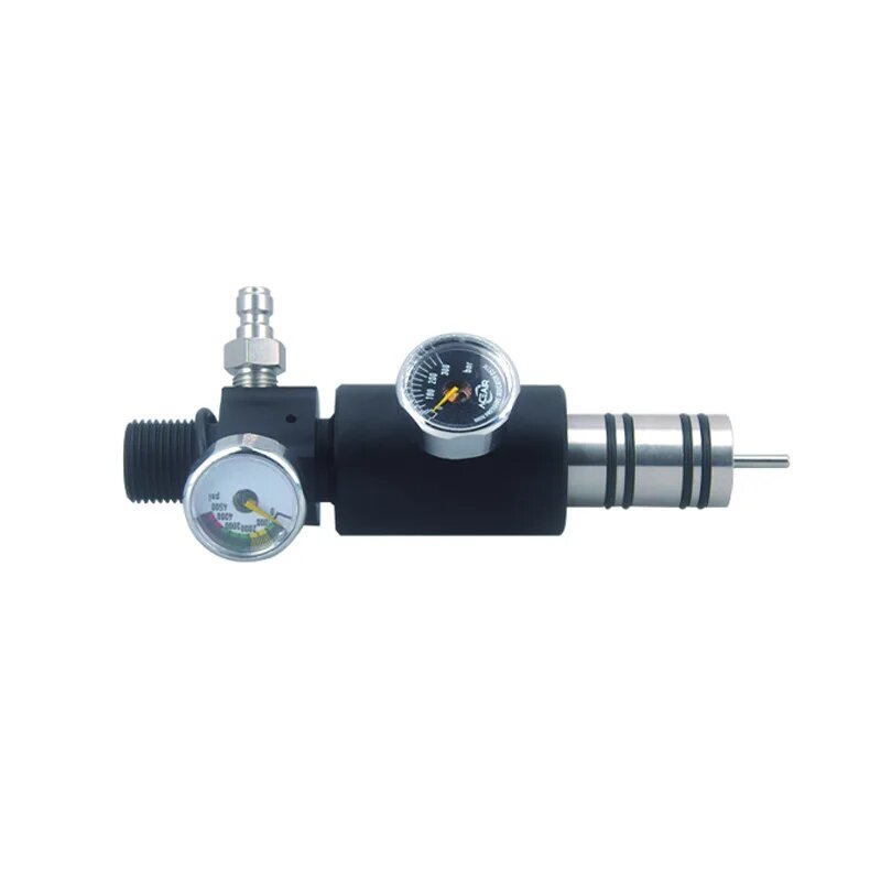 Регулятор HPA с манометрами 4500PSI, M18*1.5, Combinatorial