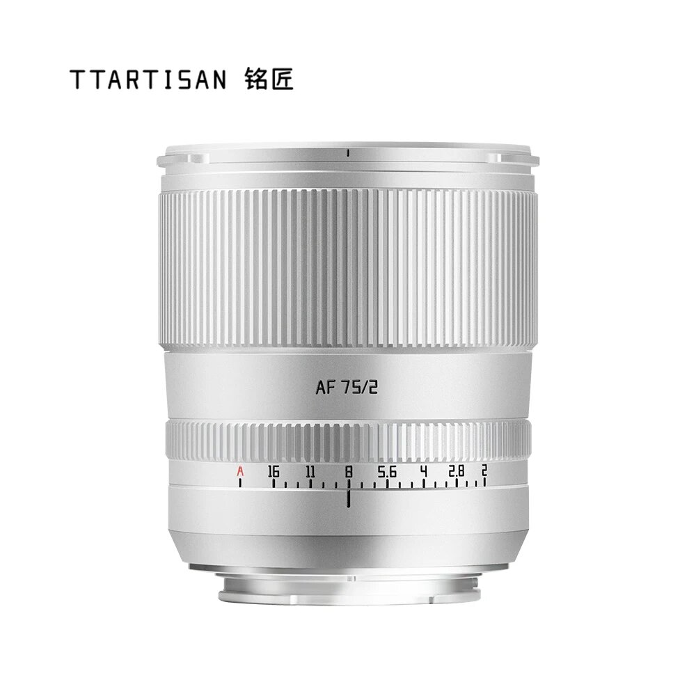 TTArtisan 75mm F2 AF Объектив Nikon Z Silver
