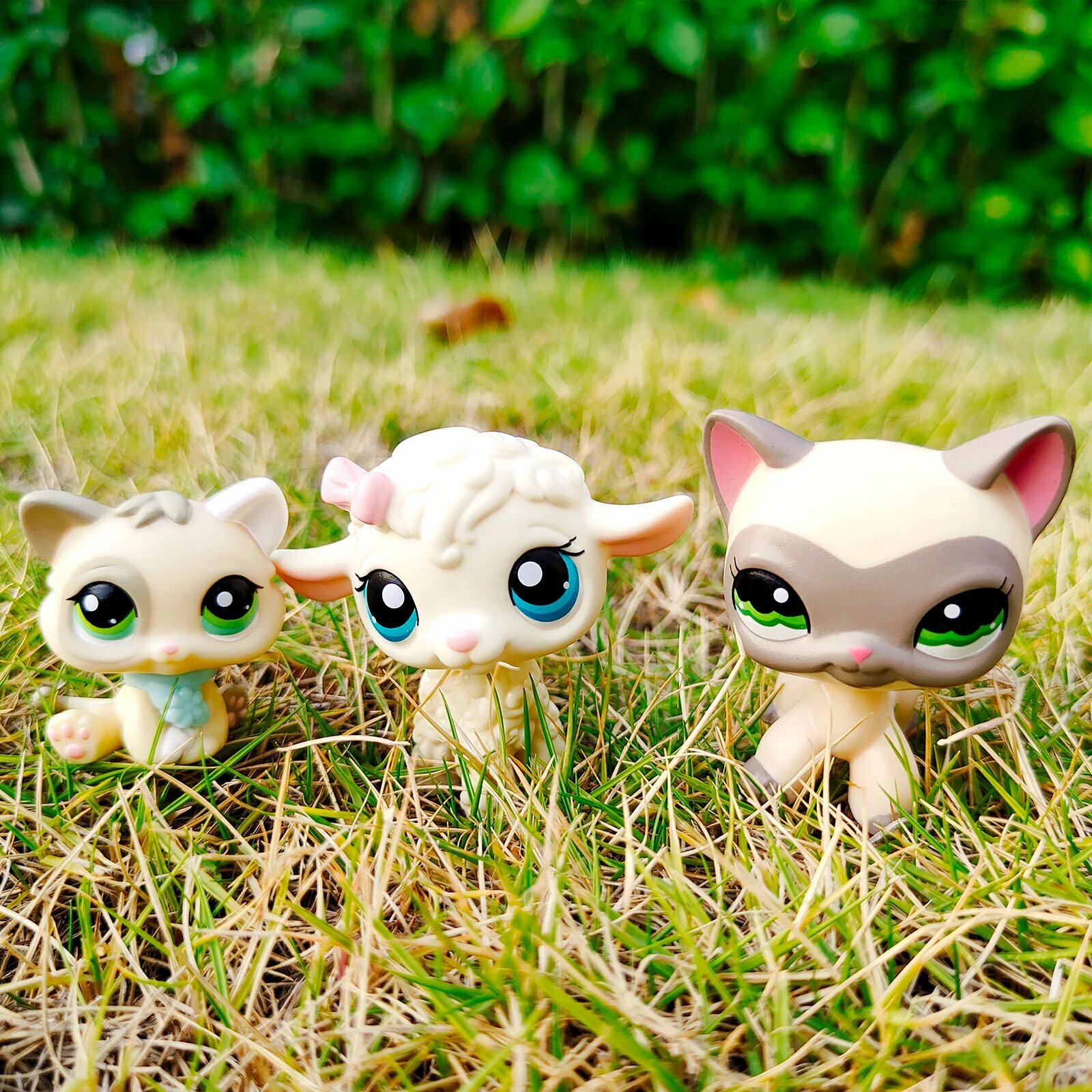 LPS Minilpsshop Bobble Head Rare Lamb Kitten