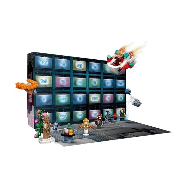 LEGO Super Hero Collection Marvel Guardians OF The Galaxy Конструкторы с обратным отсчетом по календарю 268 деталей