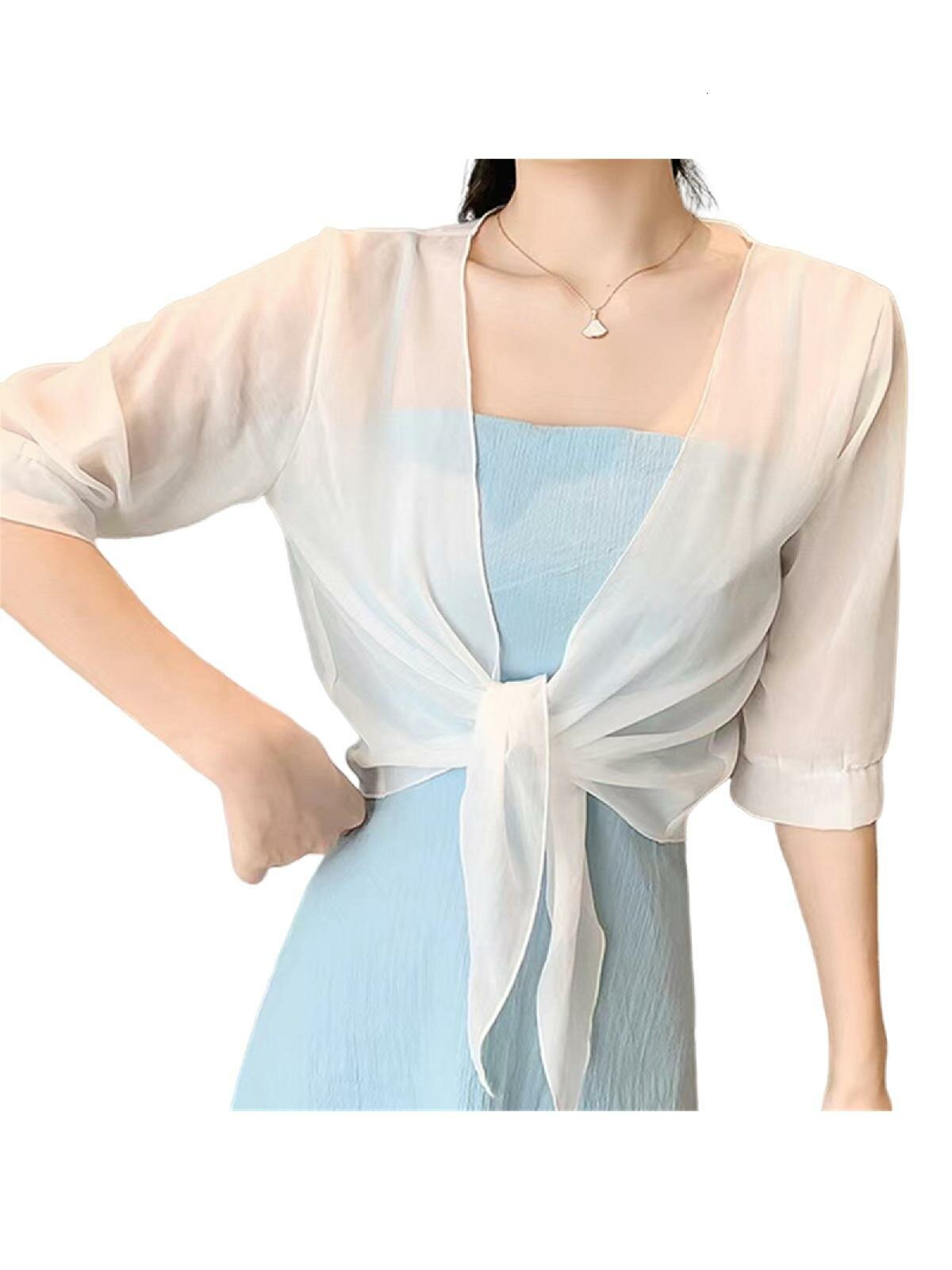 Женские болеро, Белый