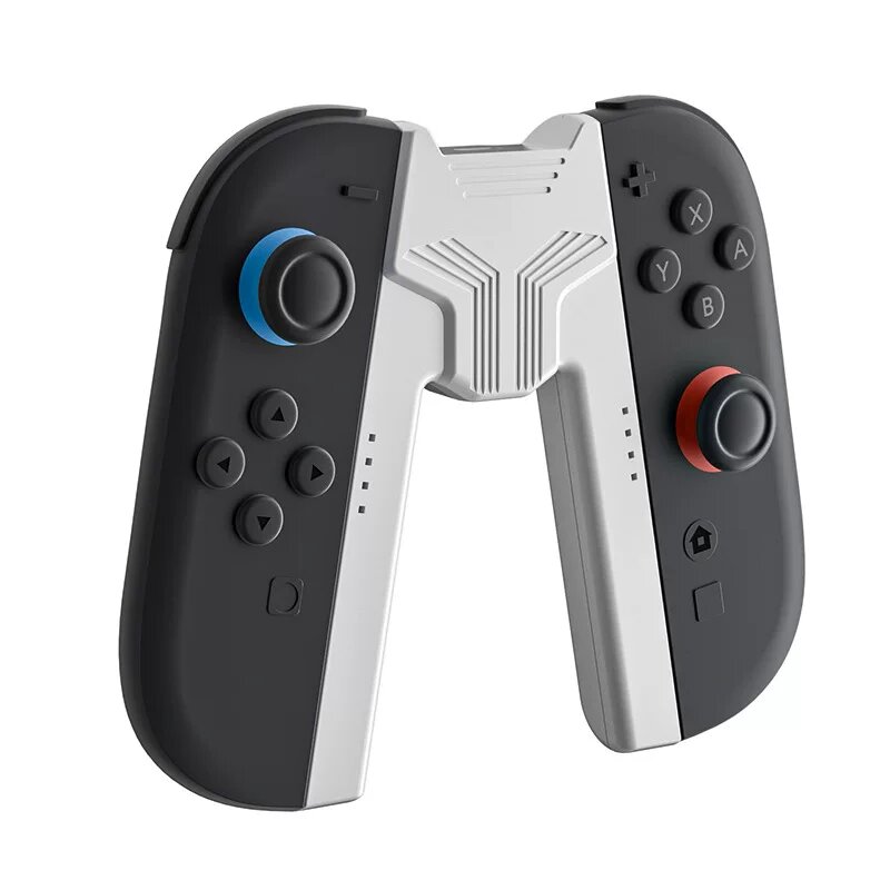 Портативная Зарядная Ручка для Switch 2 Joy-Con с Подставкой, Совместима с Nintendo Switch 2, Белый Цвет,