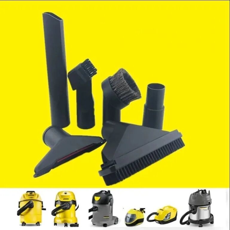 Щетки для пылесосов для Karcher серии A NT WD DS VC MV внутреннего диаметра 32 мм 35 мм Комплект щеток