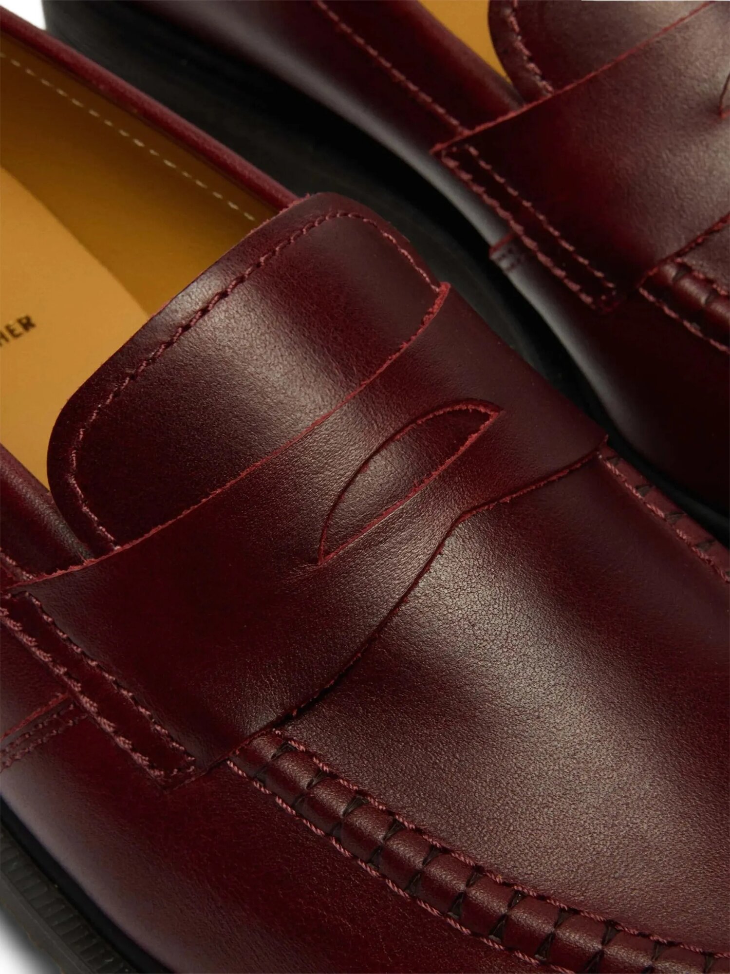 Лоферы Dr. Martens Leather loafers, размер 10 UK, red — фото 1