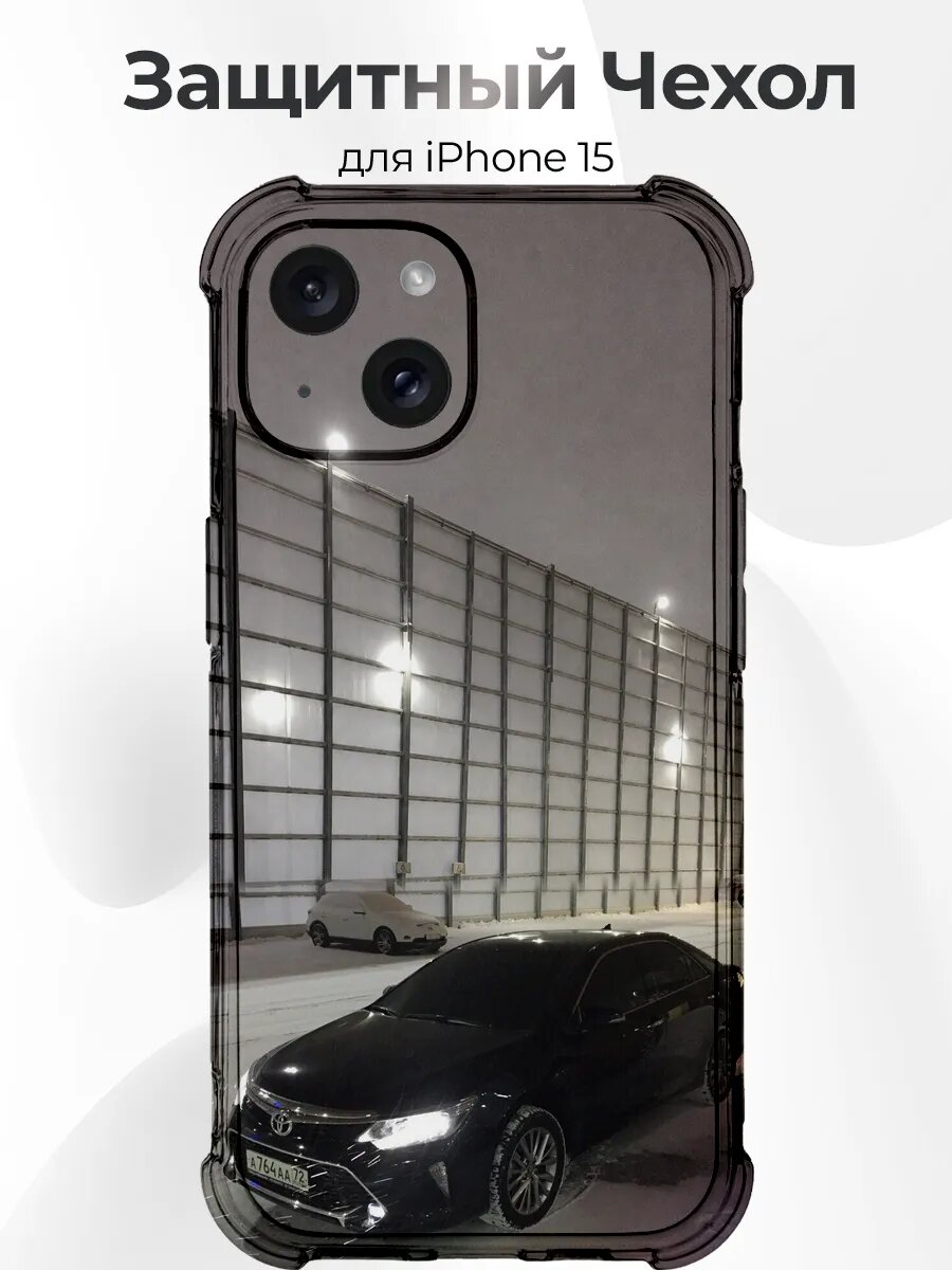 Чехол для iPhone 15 Camry XV50 в снегу