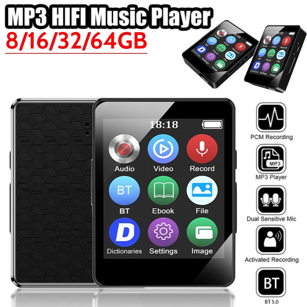 MP3-плеер, 64 ГБ, MP3 Only — фото 1