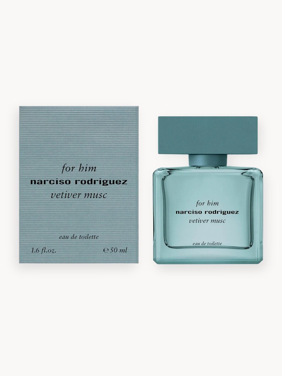 Narciso Rodriguez For Him Vetiver Musc туалетная вода 50 мл. аромат для мужчин