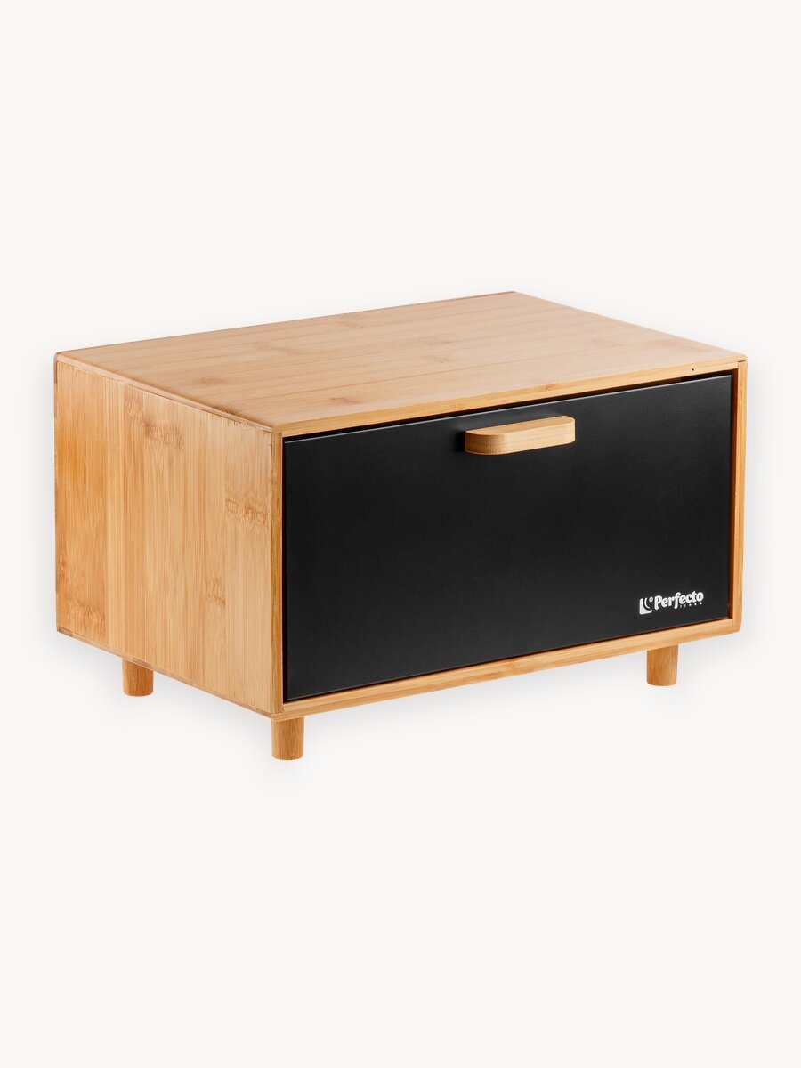Хлебница PERFECTO LINEA Bamboo 36x24x21.5 см с крышкой бамбуковая 38-362623