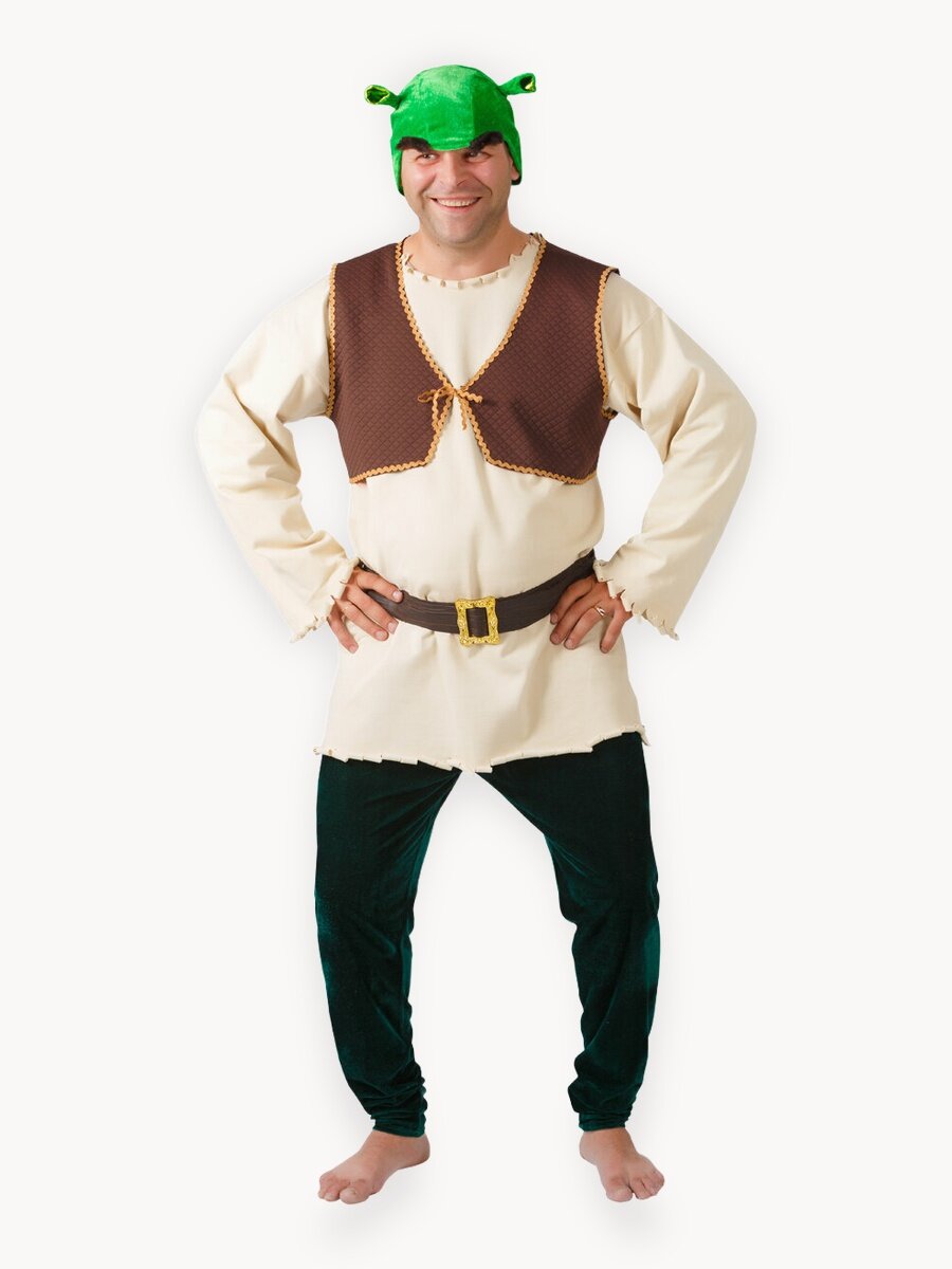 Шрек взрослый карнавальный костюм