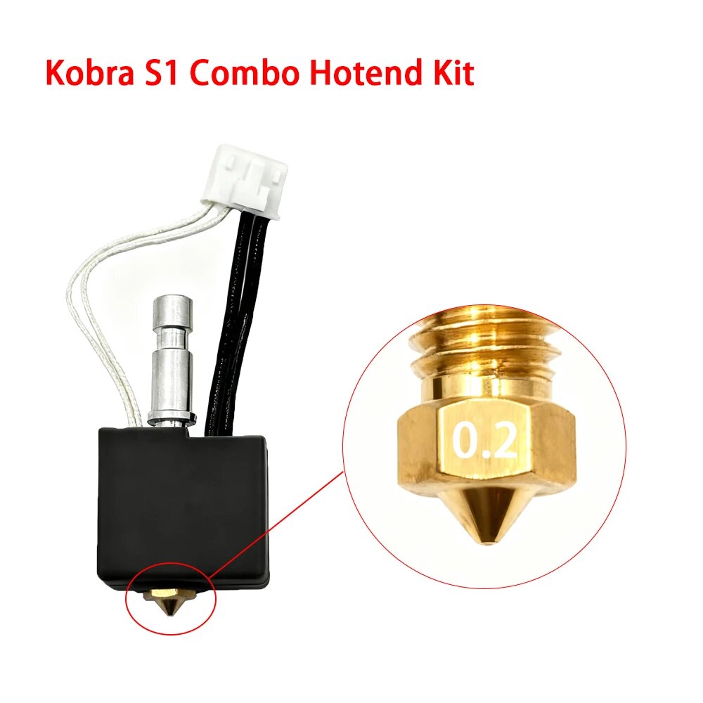 Anycubic Kobra S1 Hotend, 0.2