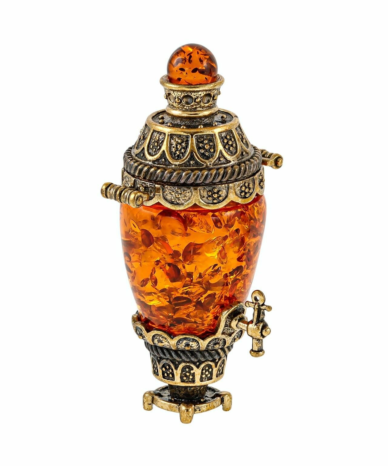 Самовар Царский, коньячный 1126