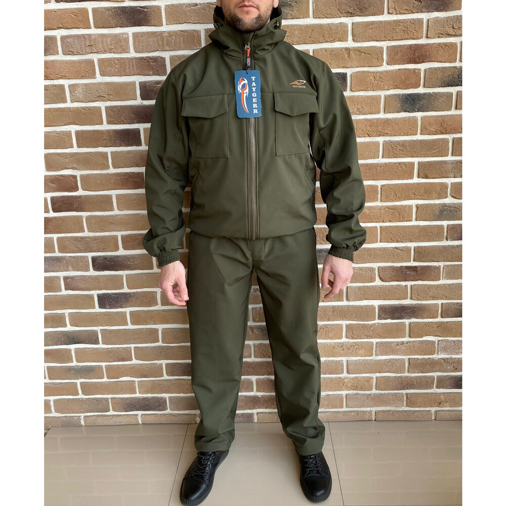 Костюм Тайгер Гриф Softshell Хаки 52-54/182-188