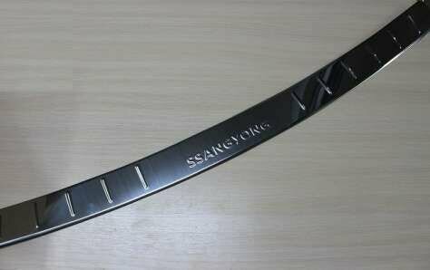 Накладка бампера DolleX для FORD Focus 3 (<-2014), седан, штамп FOCUS