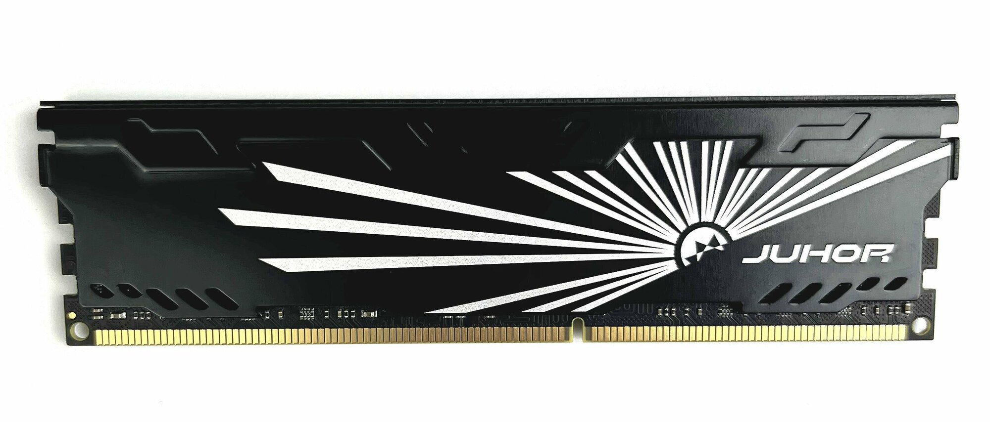 Оперативная память с радиатором для компьютера JUHOR 8Гб DDR3 1600MHZ PC3-12800U Black