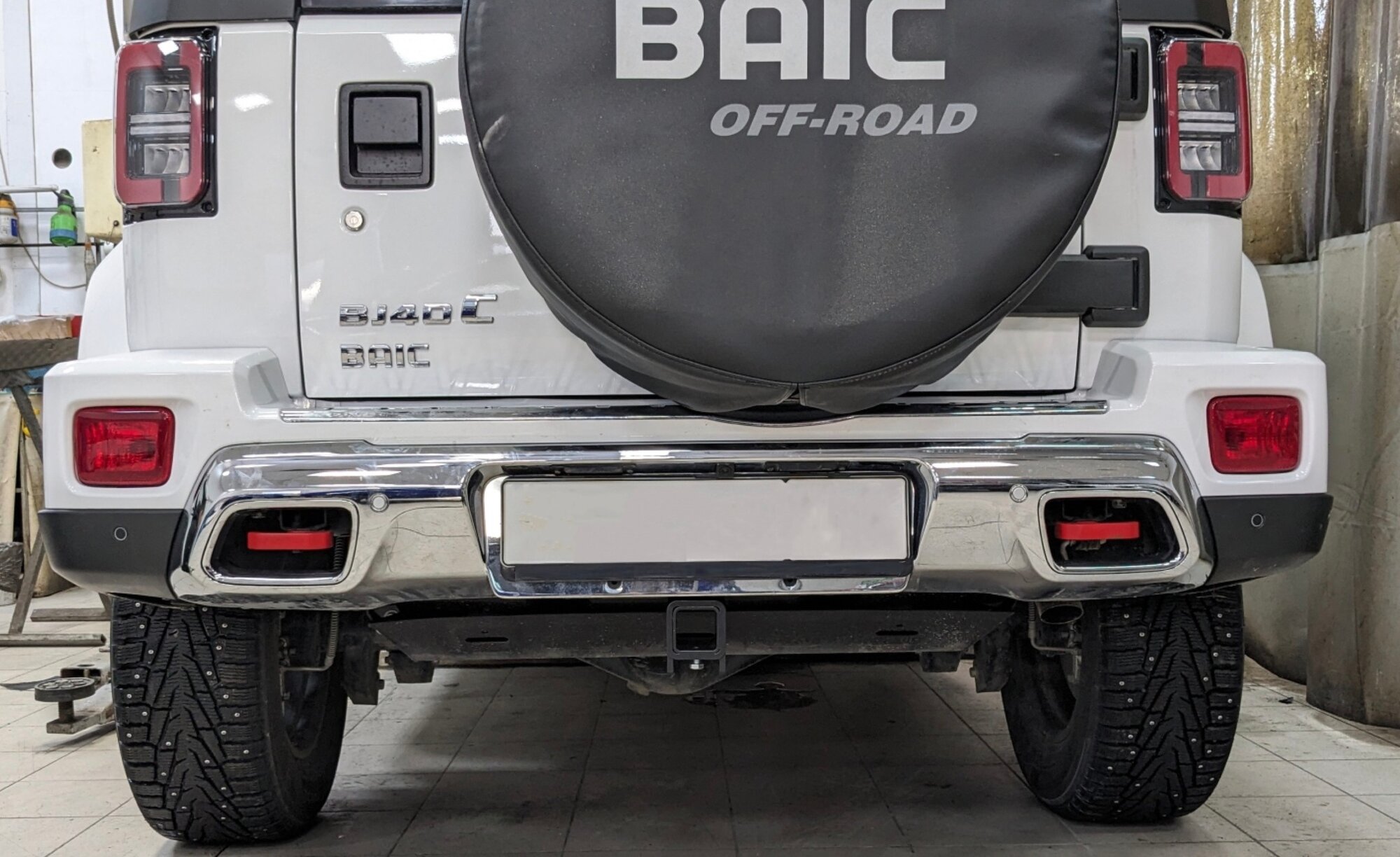 Фаркоп с элект. Smart, для BAIC BJ40 2023-, шар E, 1500/75 кг, F.3411.002, Berg (паспорт, сертификат)