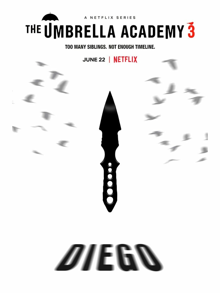 Постер "Академия Амбрелла. Сезон 3"