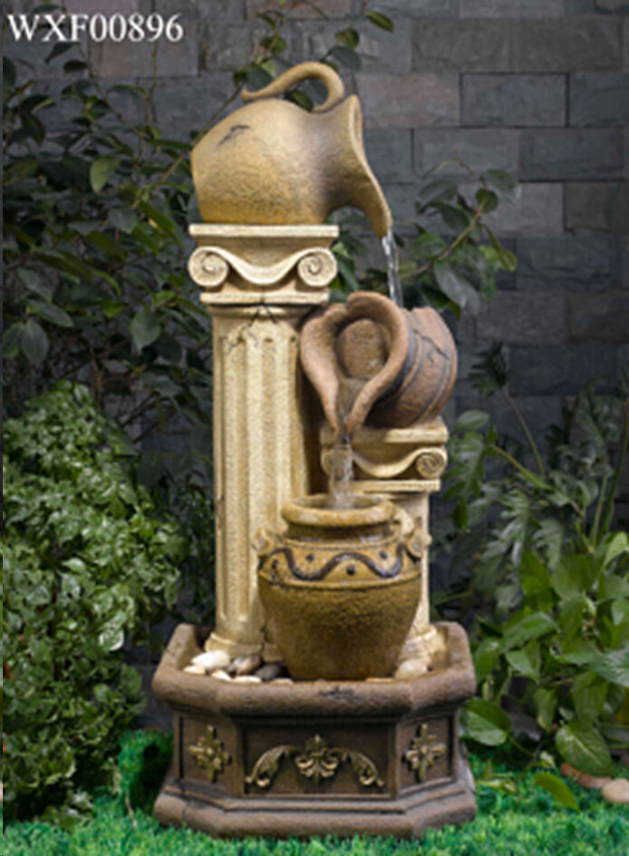 Фонтан для дачи и сада "Греческий Каскад', декоративный фонтан для дома, садовый фонтан