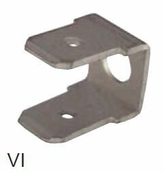 Разветвитель медно луженый не изолированный двойной для плоских клемм 6,3х0,8мм арт. 44156 Weitkowitz (Германия) (10 штук)