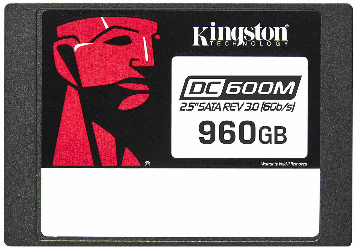 Серверный накопитель SSD Kingston 2.5 DC600M 960 Гб SATA III 3D TLC (SEDC600M/960G)