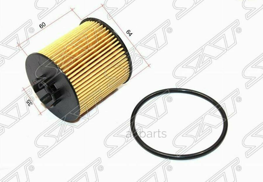 SAT ST-03C115562 Фильтр масляный Audi A3 03-13 / Skoda Octavia 04-13